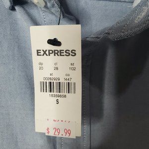 Express | Shirts | Express Mens Classic Soft Wash Stretch Cotton Shirt ...